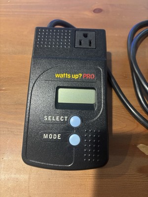 Watts Up? Pro - Electricity/Wattage Meter & Power Analyzer Black | eBay