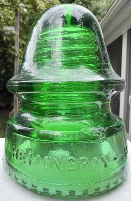 GLASS INSULATOR CD162 HEMINGRAY 19 | eBay