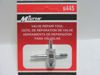 4 IN ONE TIRE VALVE CORE REMOVER/INSTALLER MIL S445 MILTON | eBay