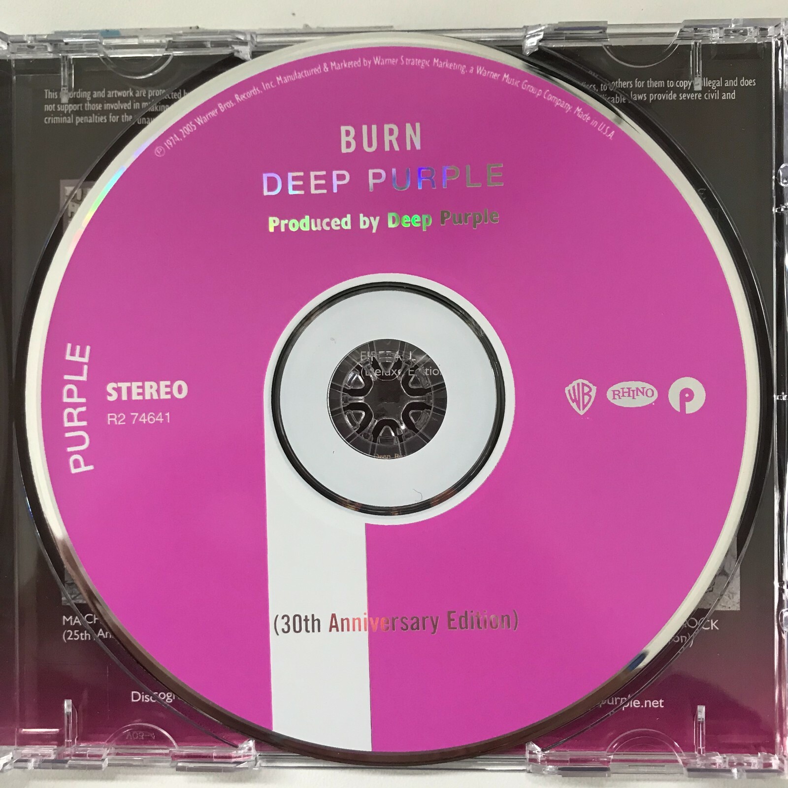 Deep Purple - Burn CD (30th Anniversary Edition) ** Collectable ...