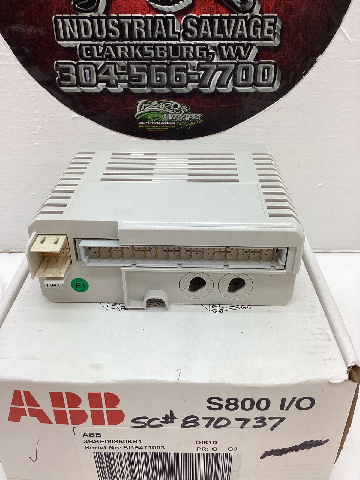 ABB DI810 Digital Input 3BSE008508R1 S800 I/O NIB | eBay