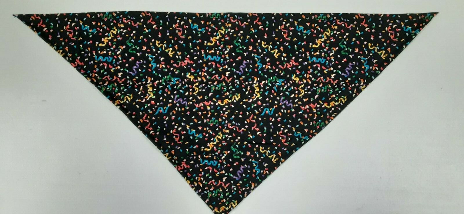 Dog Bandana/Scarf, New Year's Day, Celebration, Confetti, Streamers, xS ...
