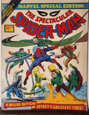 SPECTACULAR SPIDER-MAN TREASURY EDITION #1, FN/VF 1975, Steve Ditko | eBay