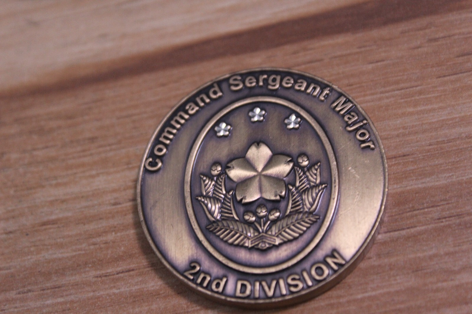 JGSDF 2nd Division Command Sergeant Major Challenge Coin | eBay