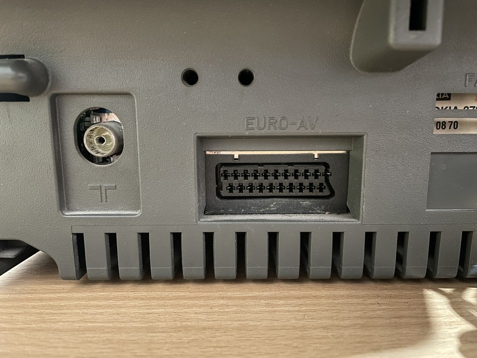 14 Inch Nokia CRT Retro Gaming TV Monitor RGB Scart 240p 480i Model ...