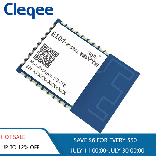 EFR32BG22 2.4GHz BLE 90m SMD BLE5.2 Module IC PCB Smart Home Bluetooth ...