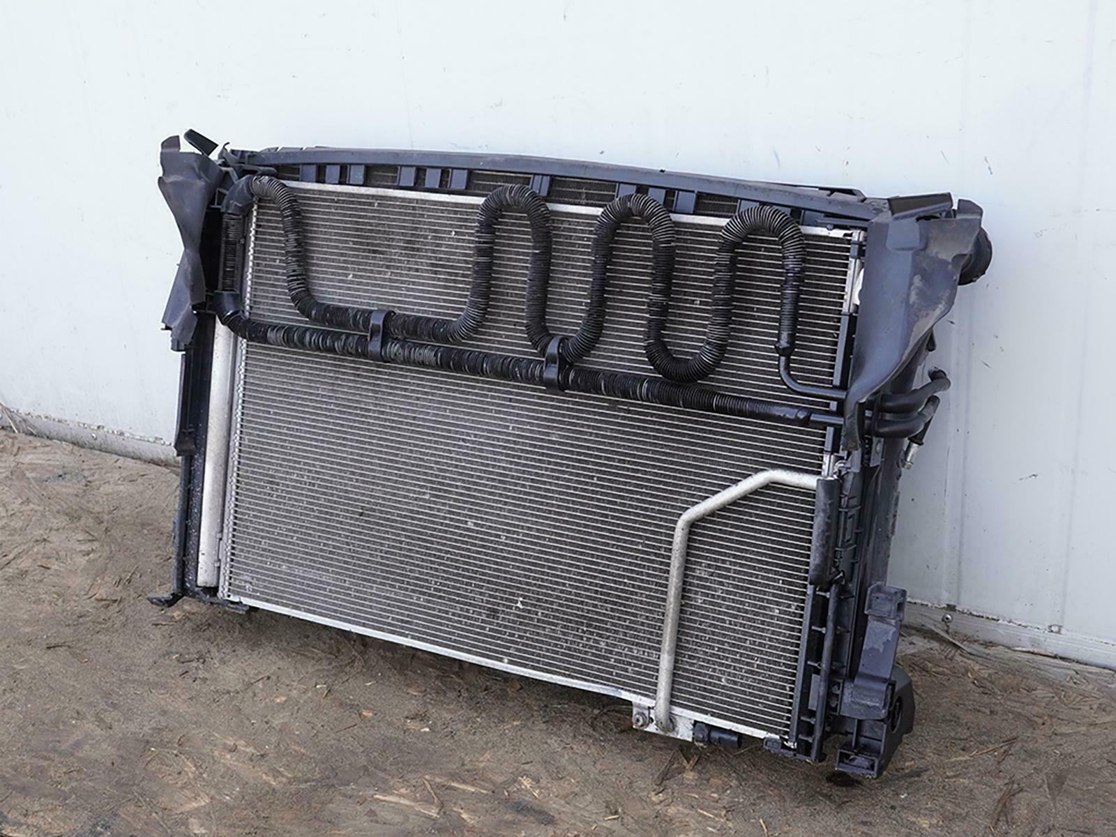 2008 - 2011 Mercedes W204 Radiator Cooling Ac Condenser Electric Fan ...