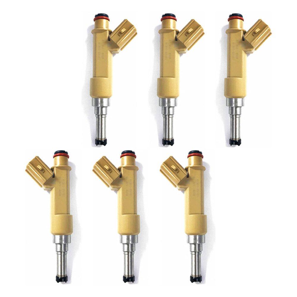 6X Fuel Injector 23209-39215 For TOYOTA FUEL INJECTOR 1GRFE USED 4.0 ...