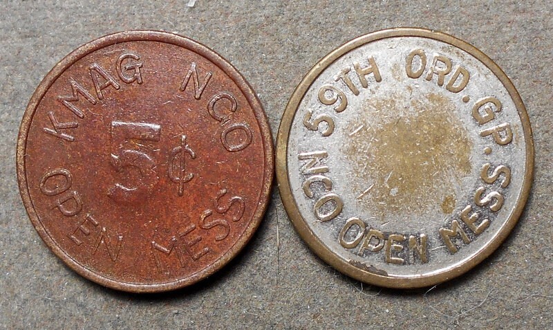 2 Military Korea: 59th Ord. Gp. NCO Open Mess + KMAG NCO Open Mess – 5c ...