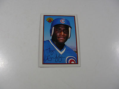 Ty Griffin 1989 Bowman ROOKIE CARD card #289 | eBay