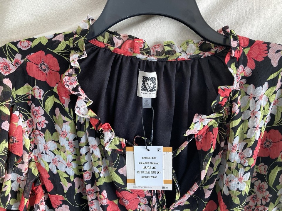 Ann Klein Women’s Top In 3X New with Tags | eBay