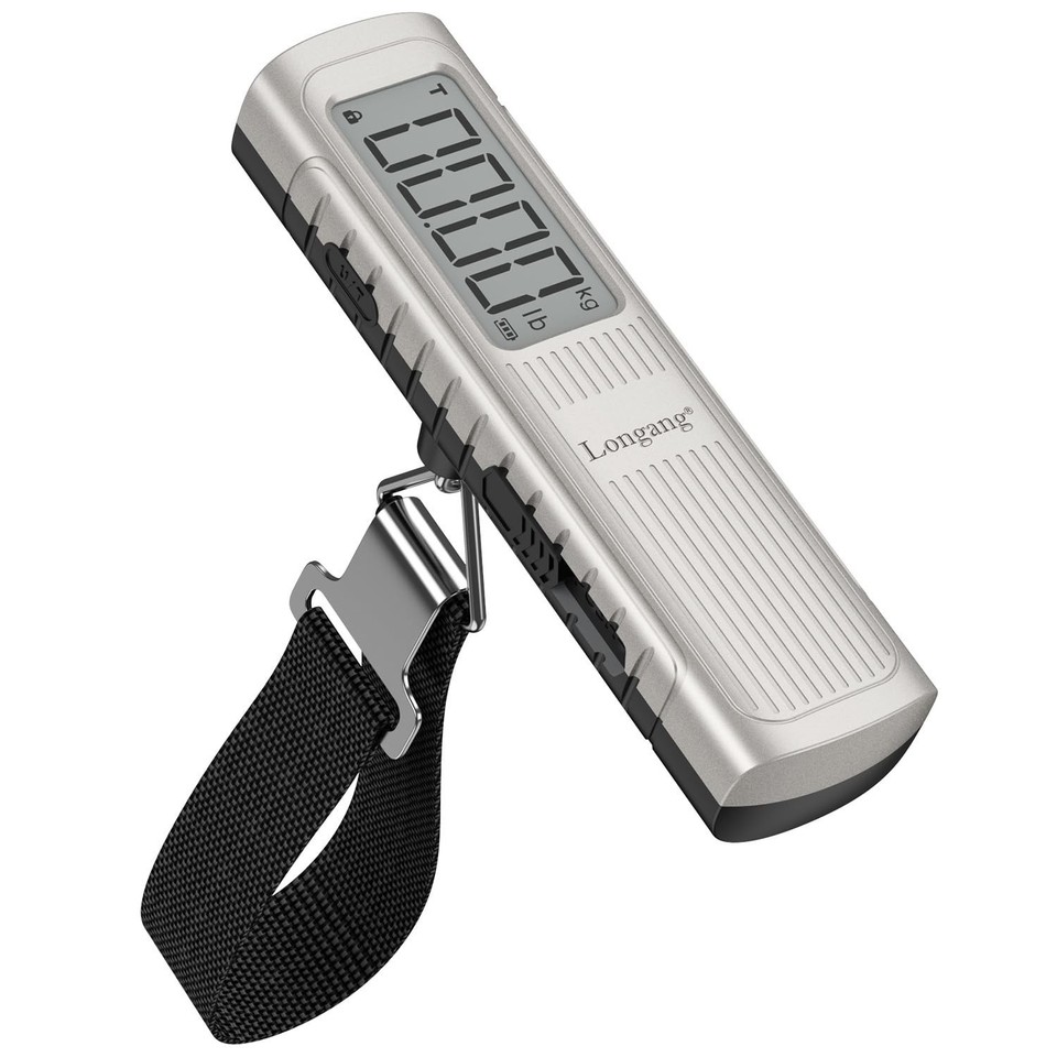 Portable Battery-Free Digital Luggage Scale, 110lbs Capacity, Easy ...