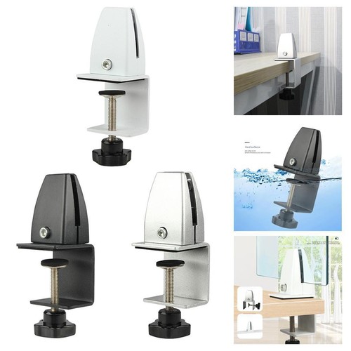 Aluminium Alloy Office Desk Partition Bracket Clamp Holder Cubicle ...