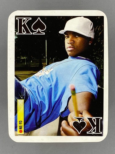 2007 Bravo Star Cards Ne-Yo King of Spades Brifcor *READ* (Romania ...