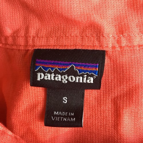 Patagonia Repair, Reuse, Recycle Orange Organic Cotton Hemp Dress (S ...