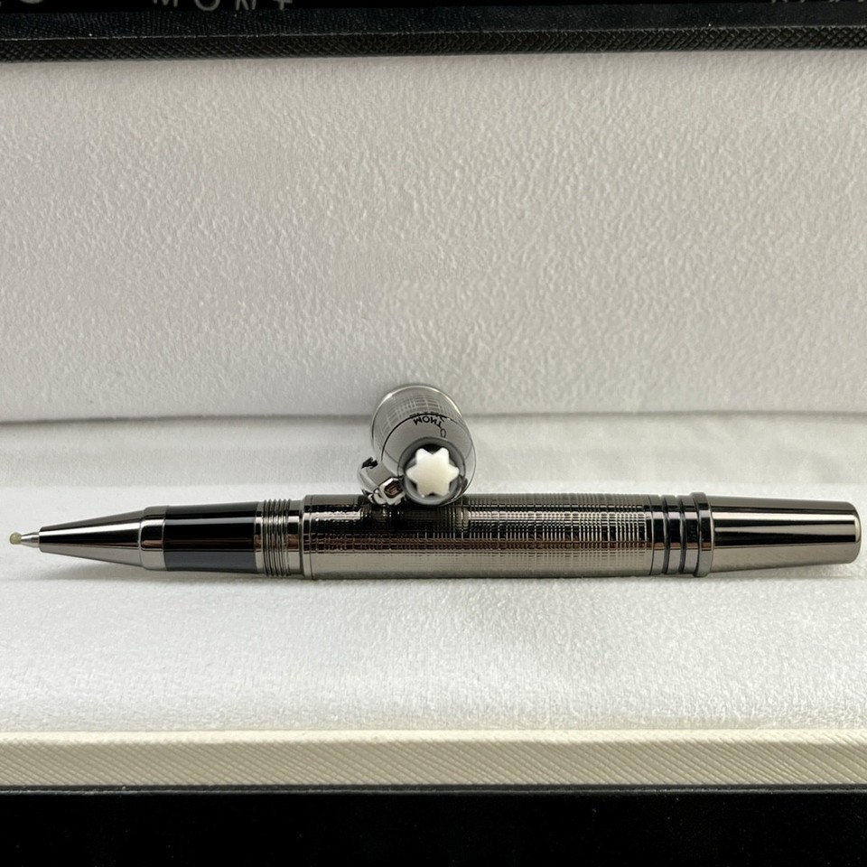 Durable Great Characters JFK Series Grey Grid Color 0.7mm Rollerball ...