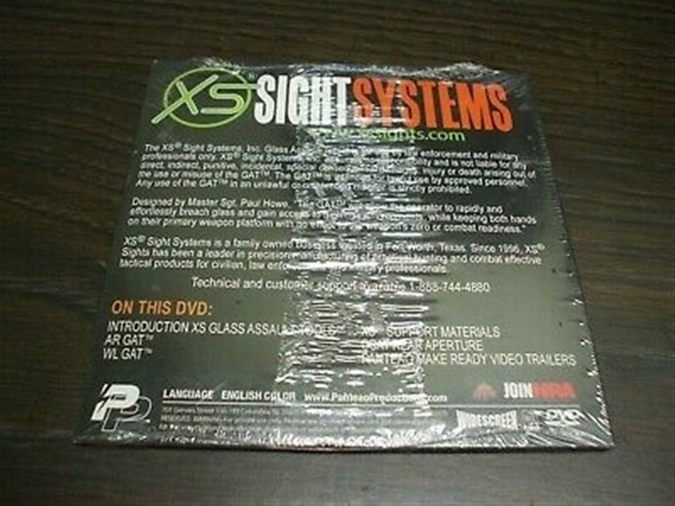 2014 XS SIGHT SYSTEMS GLASS ASSAULT TOOL Catalog On DVD | eBay