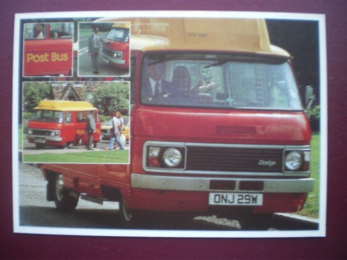POSTCARD RP ROYAL MAIL MULTI VIEW OF ROYAL MAIL POST BUS NEAR REIGATE ...