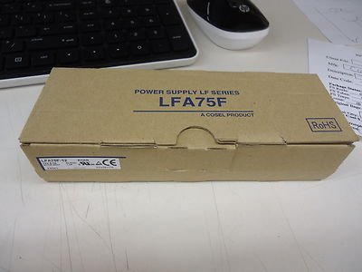 LFA75F-12 COSEL 75 W, SINGLE OUTPUT 12V @ 6.3A BRAND NEW! | eBay