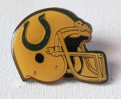 Vtg NFL Indianapolis (Baltimore) Colts Helmet Logo Hat Pin Throwback ...