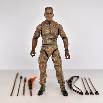 COMPLETE NECA Predator 7" JUNGLE DISGUISE DUTCH action figure ...