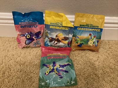 Wendy's Kids Meal Smartlinks Amazing Insects Set Of 4, New | eBay