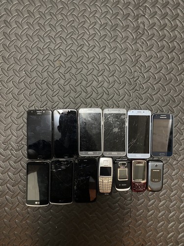 Cellphone lot for parts - 13 Phones LG/MOTOROLA/NOKIA/Samsung- AS IS | eBay
