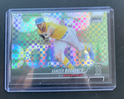 2022 Topps Stadium Club Chrome Xander Bogaerts X-Fractor #73 Padres SP ...