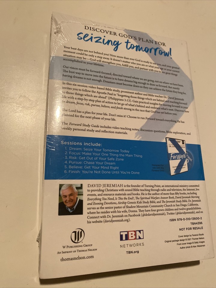 Forward Study Guide with DVD by David Jeremiah (2021, Trade Paperback ...