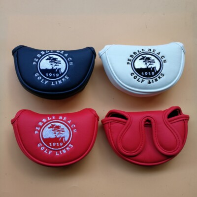 1pc Pebble Beach Golf Mid Mallet Head Cover for Center Shaft Small ...