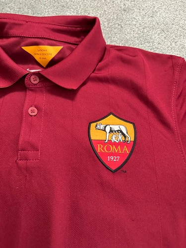 ROMA AS 2014 2015 HOME FOOTBALL SHIRT SOCCER JERSEY sz S #19 VICTOR ...