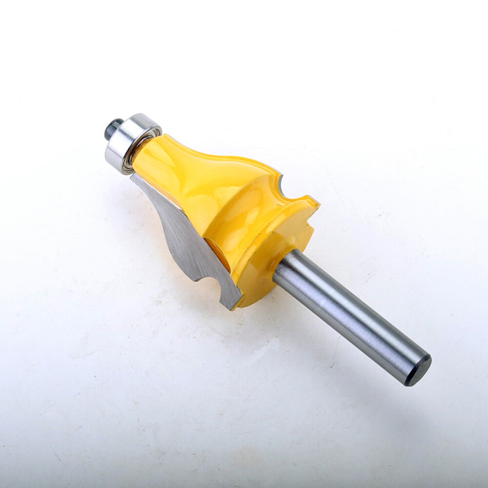 2PC 8mm Shank Thumbnail & Beaded 2 Bit Handrail Router Bit Set | eBay