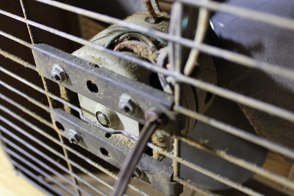 Vintage McGraw Edison Box Fan Dirty & Dusty Tested, Works 12" 124004 3 ...