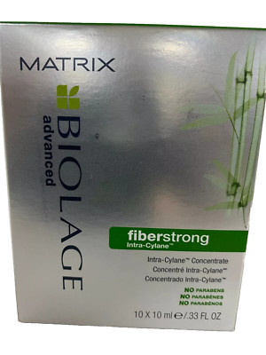 Matrix Biolage Advanced FiberStrong Intra-Cylane Concentrate 0.33 oz 10 ...