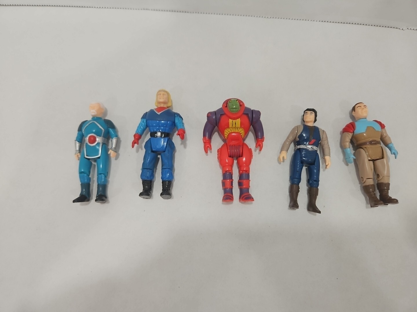 Vintage Tyco Dino Riders Figure Lot Of 5 Krulos,Questar,Aries,Mind Zei ...