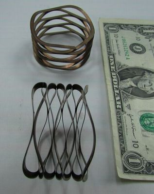 2 Crest-To-Crest Temper Steel Wave Springs Flat Wire 2" OD x 1-3/4" ID ...