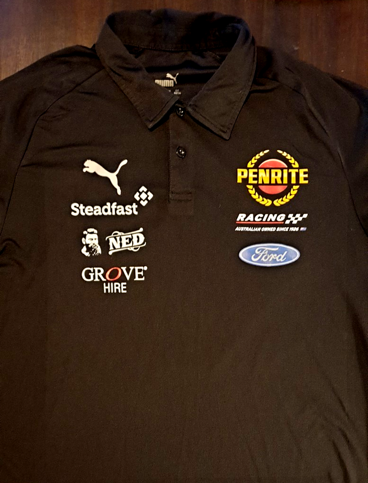 PENRITE GROVE RACING Ned Whisky Ford V8 Supercars Team Puma Polo Shirt ...