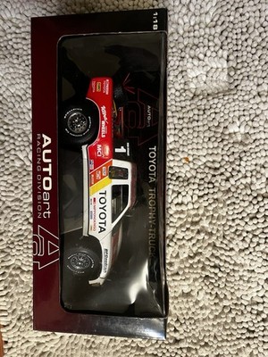 IVAN STEWART AUTOart Racing Division 1:18 Toyota Trophy Truck Truck Red ...