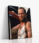Movie Autograph Canvas - Bruce Willis - Die Hard Grit | eBay