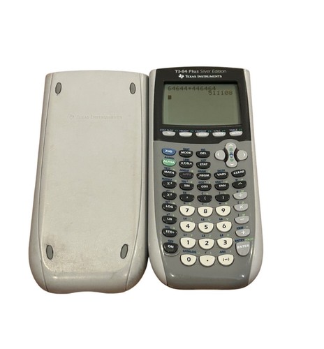Texas Instruments TI-84 Plus Silver Edition Graphing Calculator Gray ...