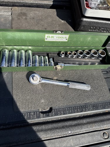 SK Tools USA S-K 17pc 3/8” Drive Sae Ratchet Socket Set W Beautiful ...