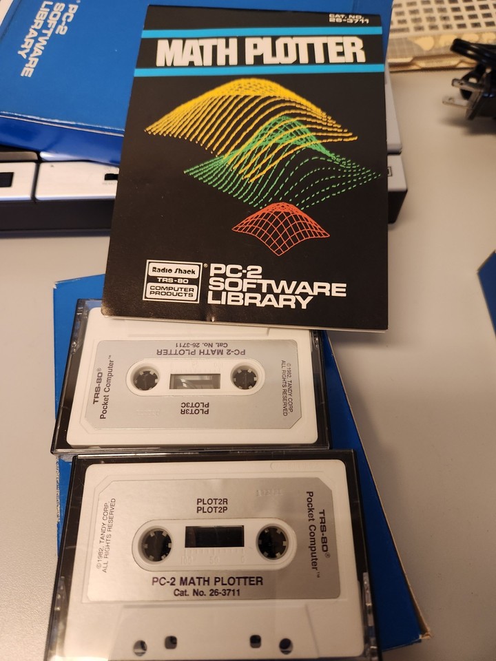 RadioShack TRS-80 Pocket Computer PC-2 BIG BUNDLE *Printer Untested ...