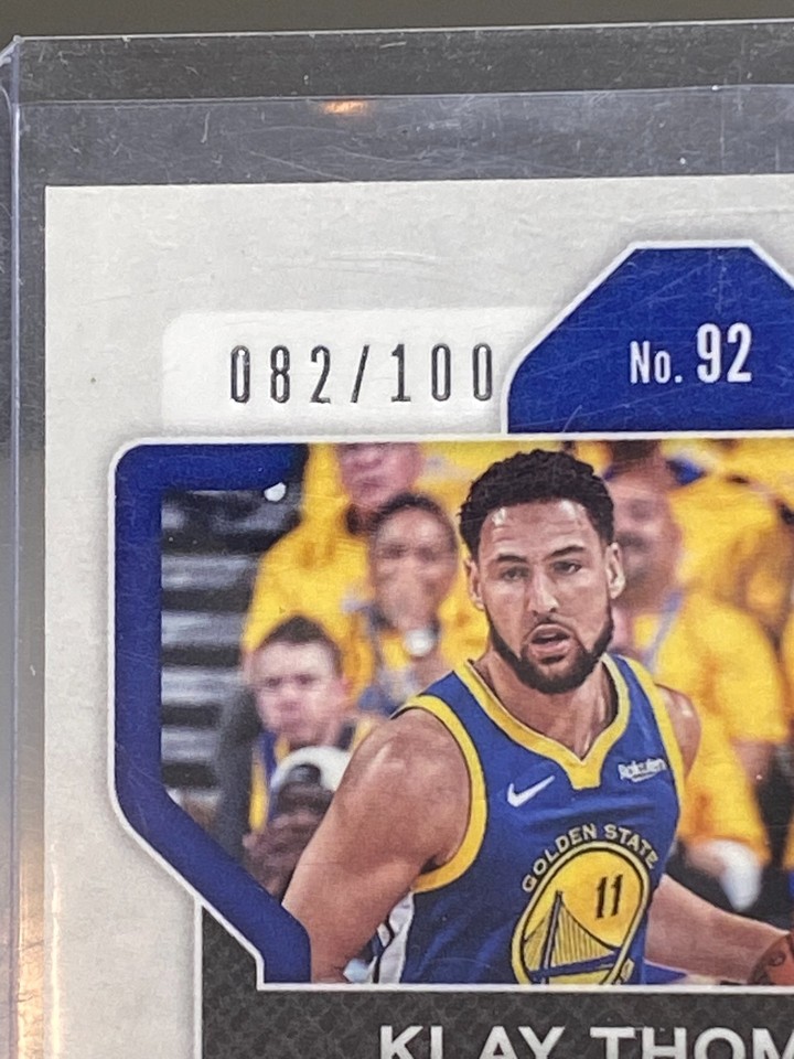 Klay Thompson 2021-22 Panini Prizm Red Disco /100 | eBay