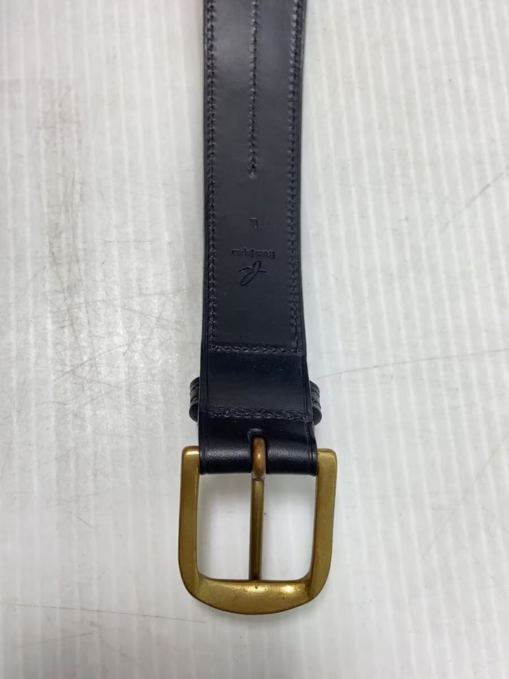 Forme Belt Leather Black Men's flp-25 L | eBay UK