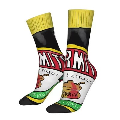 Mens Marmite Yeast Extract 3D Printed Cartoon Novelty Character Socks ...