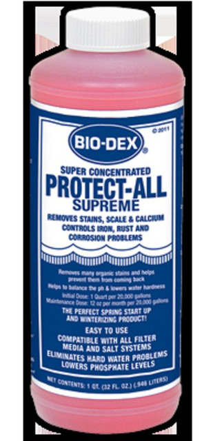 Bio-Dex Protect All Supreme 1 Quart Bottle Sequestering Agent for Pool ...