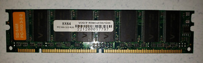 *PC100-3-2-2-620 8X64 SD64M RAM - HH-0002 | eBay