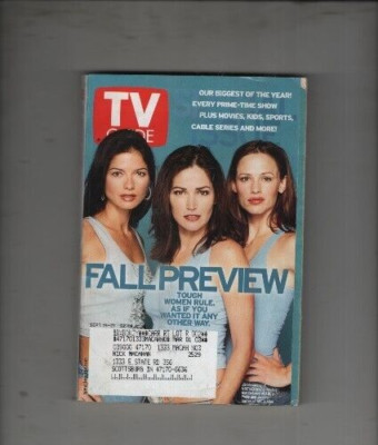 Tv Guide September 30 - October 6 Fall Preview | eBay