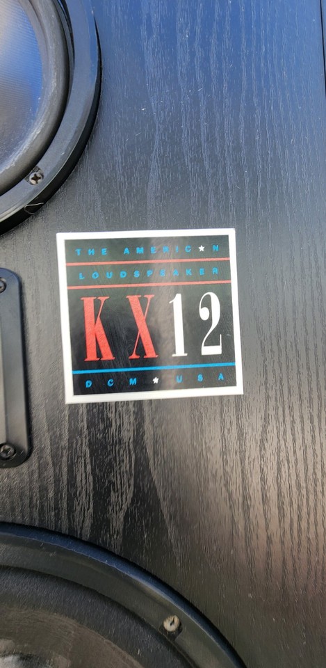 Used DCM KX12 loudspeakers (100% working play loud and nice music) | eBay