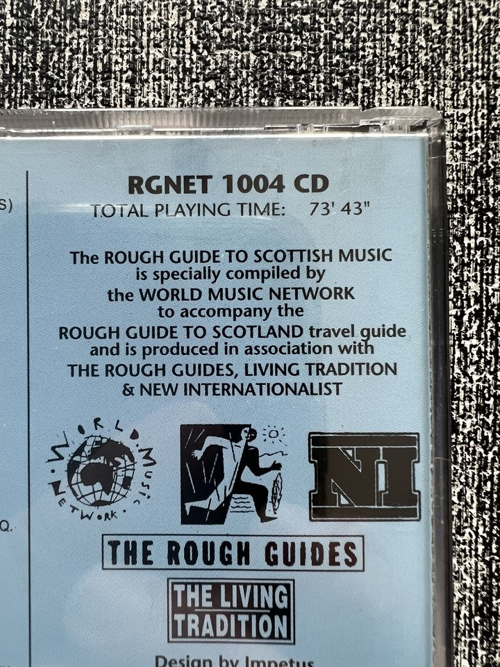Rough Guide/Scottish Music CD Wolfstone Capercaillie Bert Jansch Dick ...